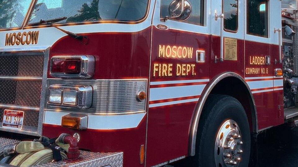 Moscow Fire Responds to Rooftop Fire at Commercial Building on South ...