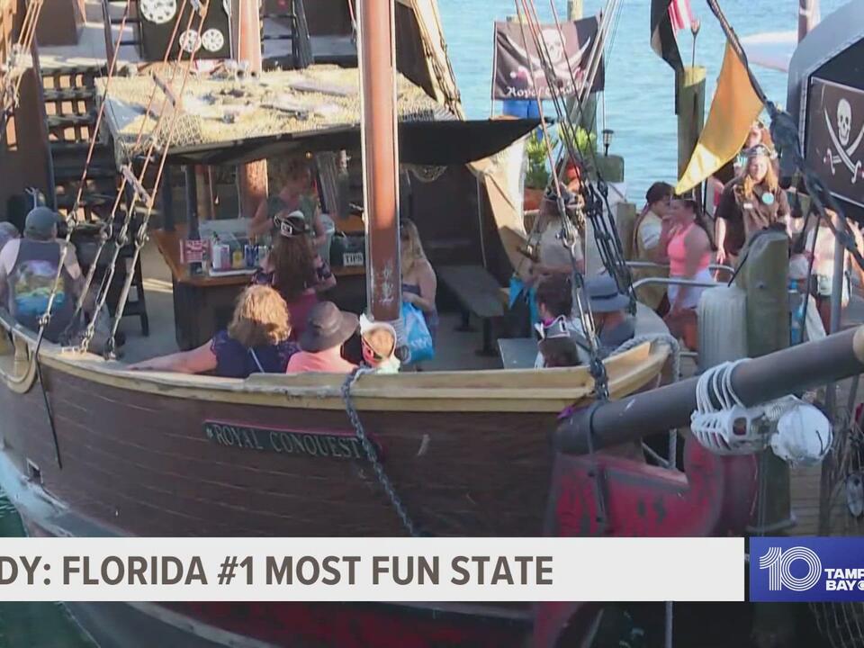 Florida is ranked the most fun state in US, a recent study says
