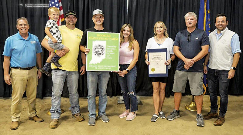 Hille Farm Receives Hoosier Homestead Award - NewsBreak