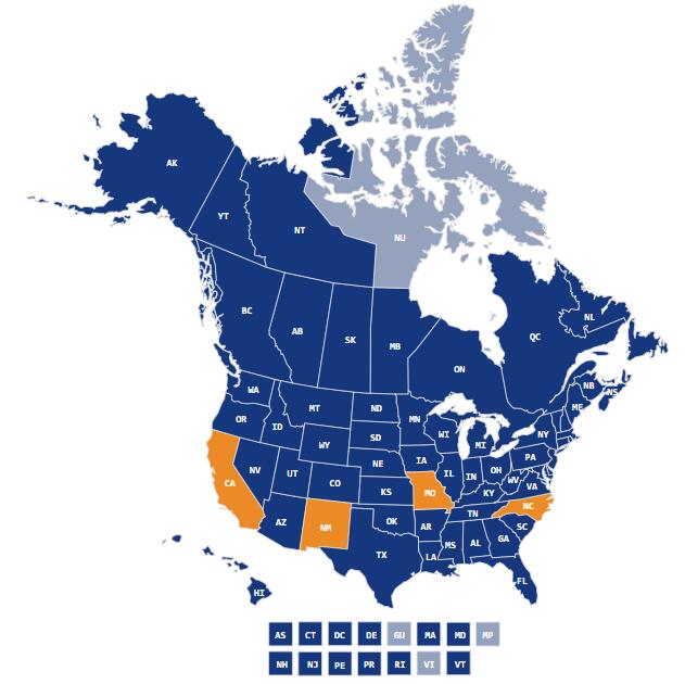 Now Available: Driver License Foreign Reciprocity Agreements Data Map ...