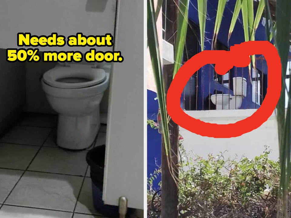 21 Poorly Designed Bathrooms That Simply Can't Be Serious