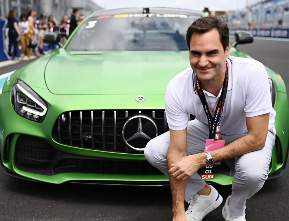 Roger Federer's Million Dollar Car Collection Is A Smash Hit - NewsBreak