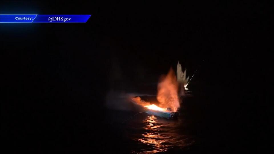 DHS sinks vessel possibly carrying nearly 13,000 pounds of cocaine as ...