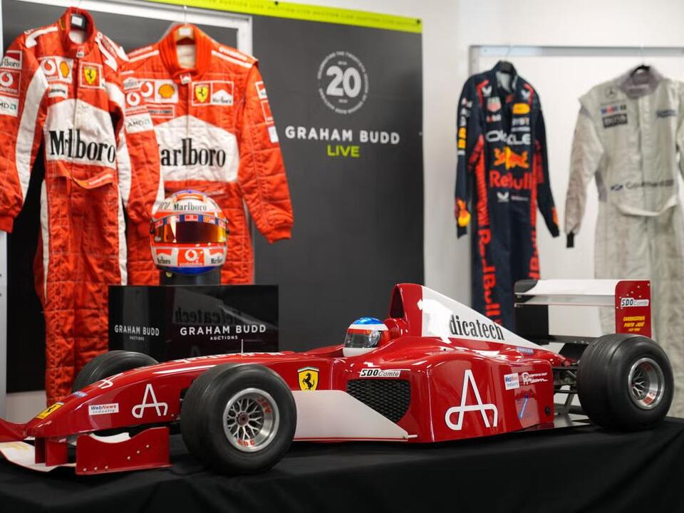 ‘World’s most expensive’ remote-controlled car to be sold at F1 auction