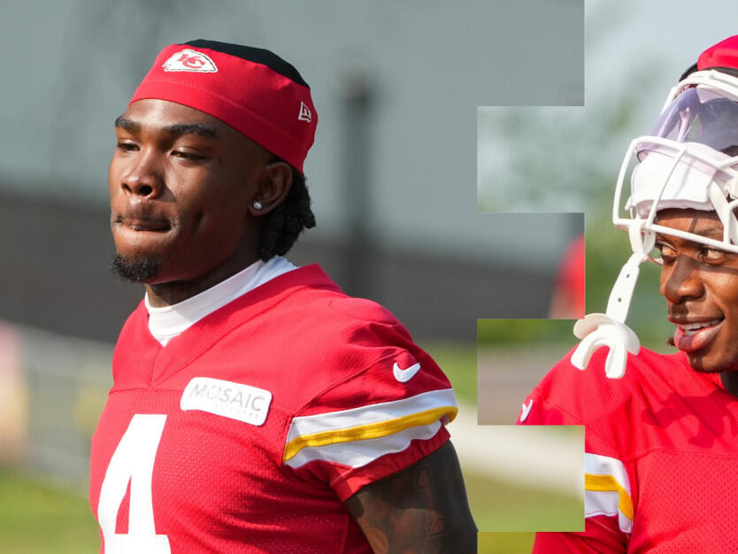 Chiefs position coach thinks WR Xavier Worthy's rookie season could get ...