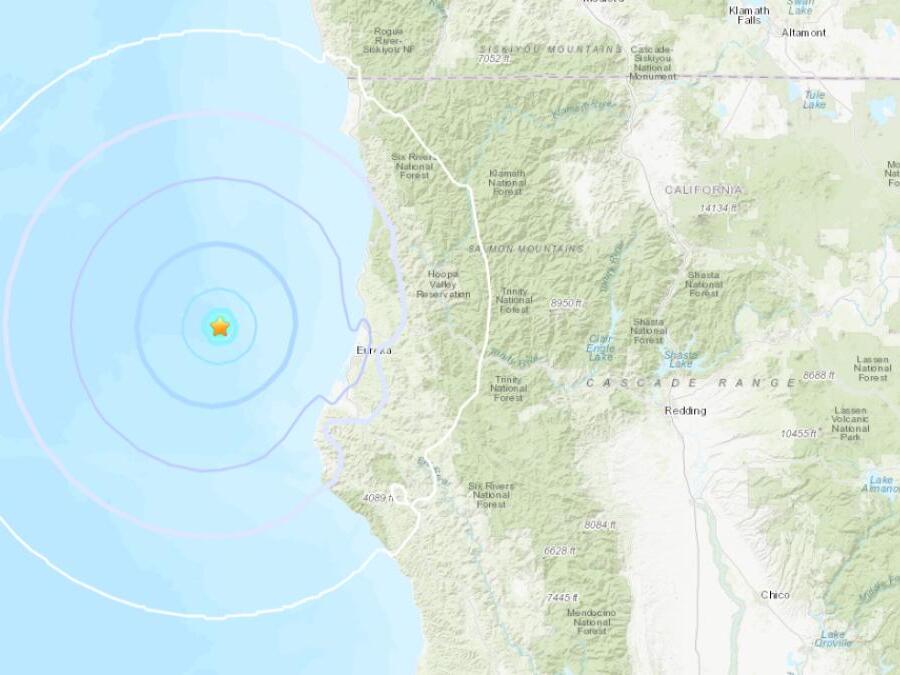 4.3 magnitude earthquake shakes off Northern California coast, USGS says
