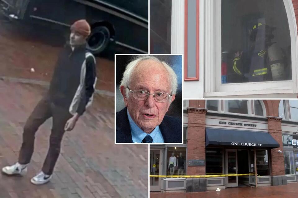 Alleged firebug charged with setting blaze at Sen. Bernie Sanders ...