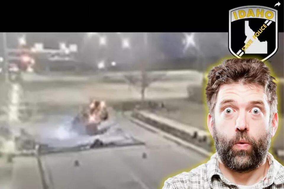 WATCH: 115 Mile Per Hour Idaho Police Chase Ends in a Crazy Pit Stop ...