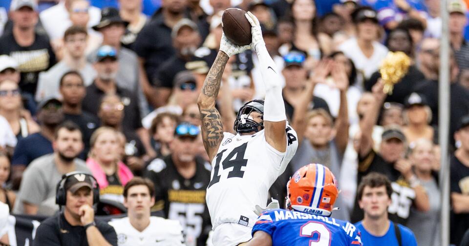 Report: Vanderbilt wide receiver Will Sheppard expected to play against ...