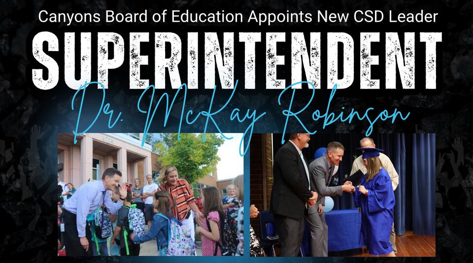 Canyons School District names new superintendent - NewsBreak