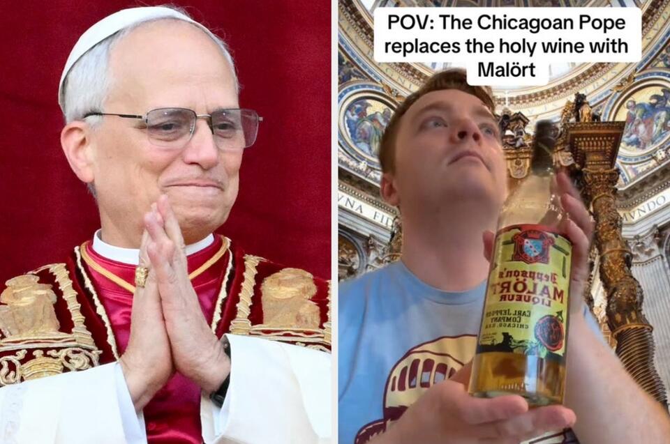 The New Pope And This Infamous Drink Are Trending Together For The ...