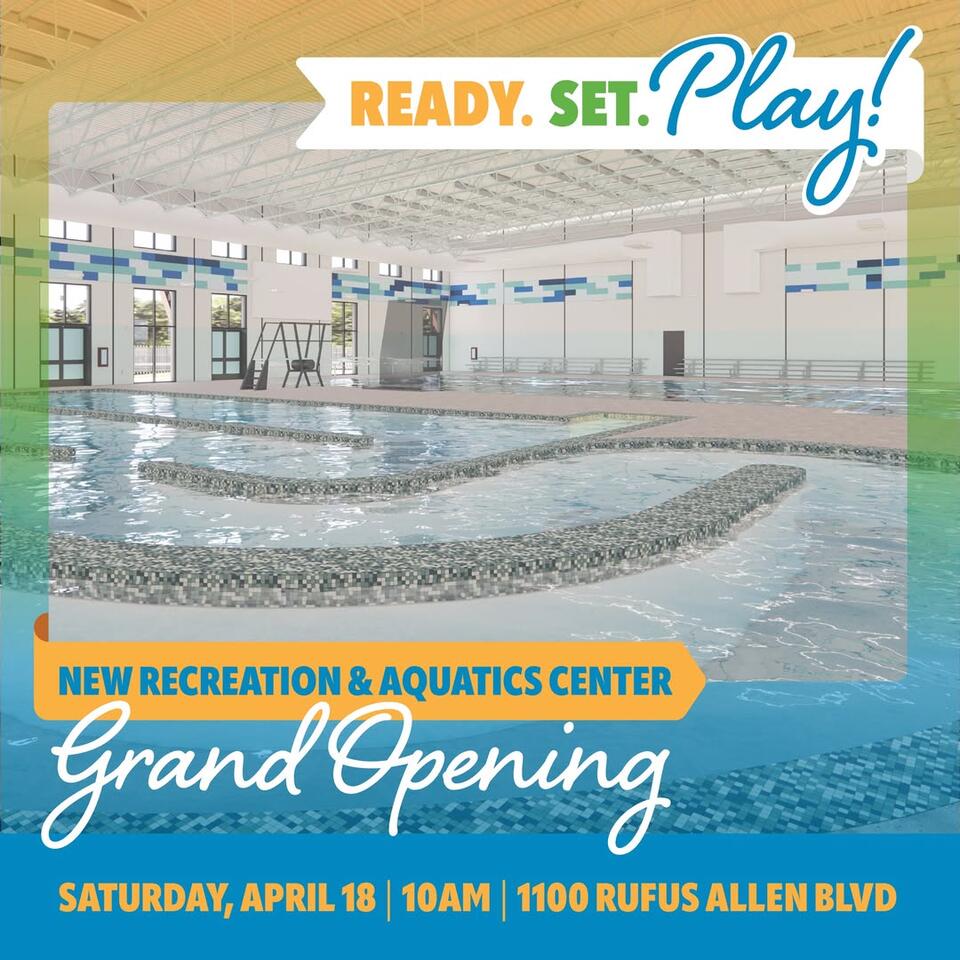 Grand opening of new Recreation & Aquatics Center - NewsBreak