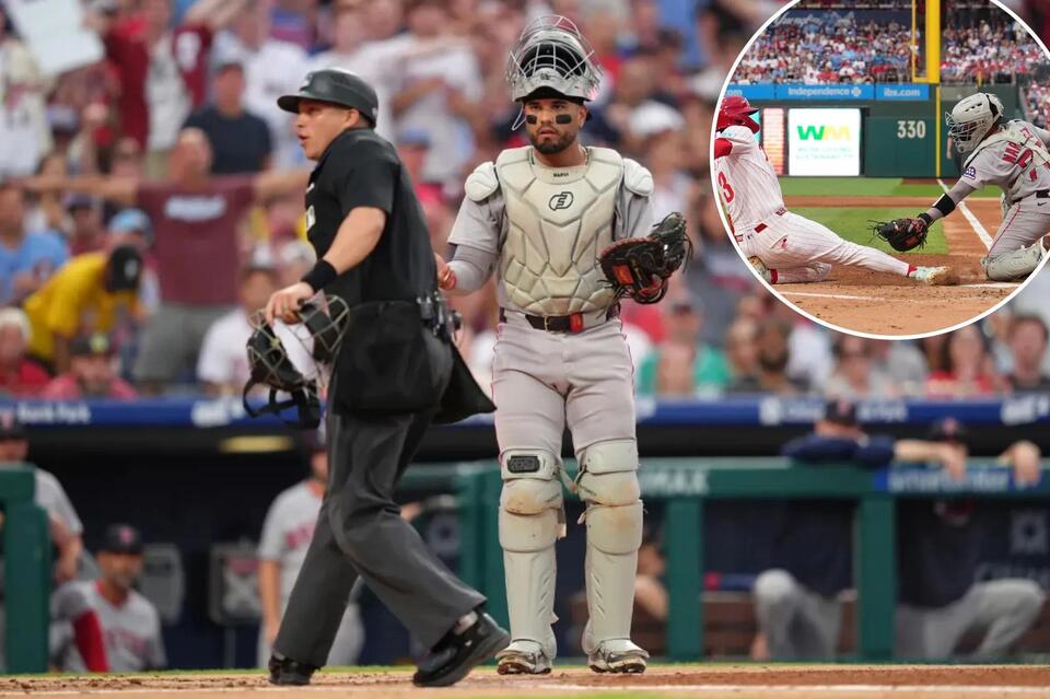 Red Sox’s Carlos Narvaez gets called for another catcher’s interference ...