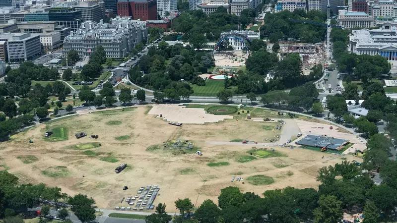 Gasps as Trump’s birthday bash leaves White House grounds in ‘terrible ...