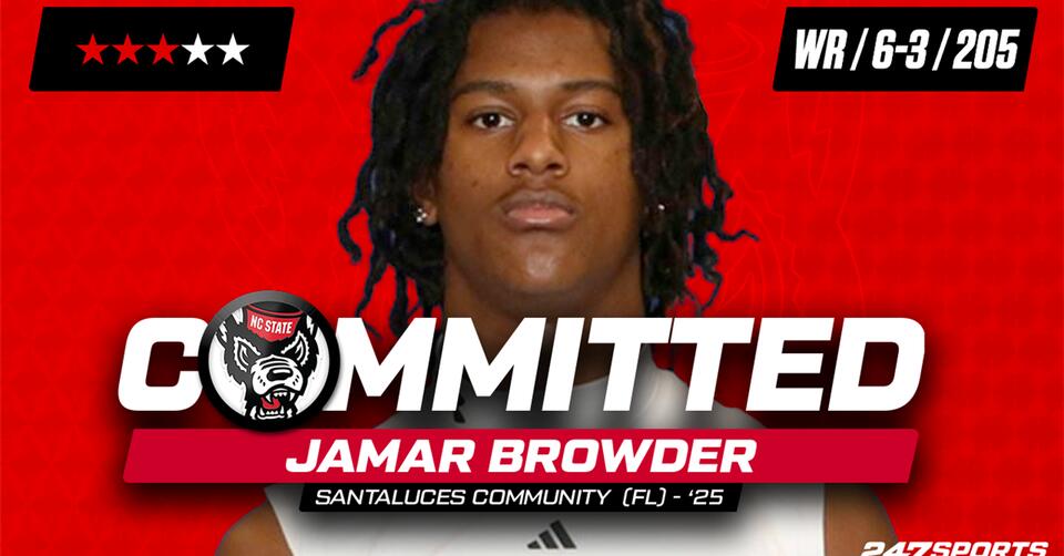 Lengthy WR Jamar Browder commits to NC State - NewsBreak