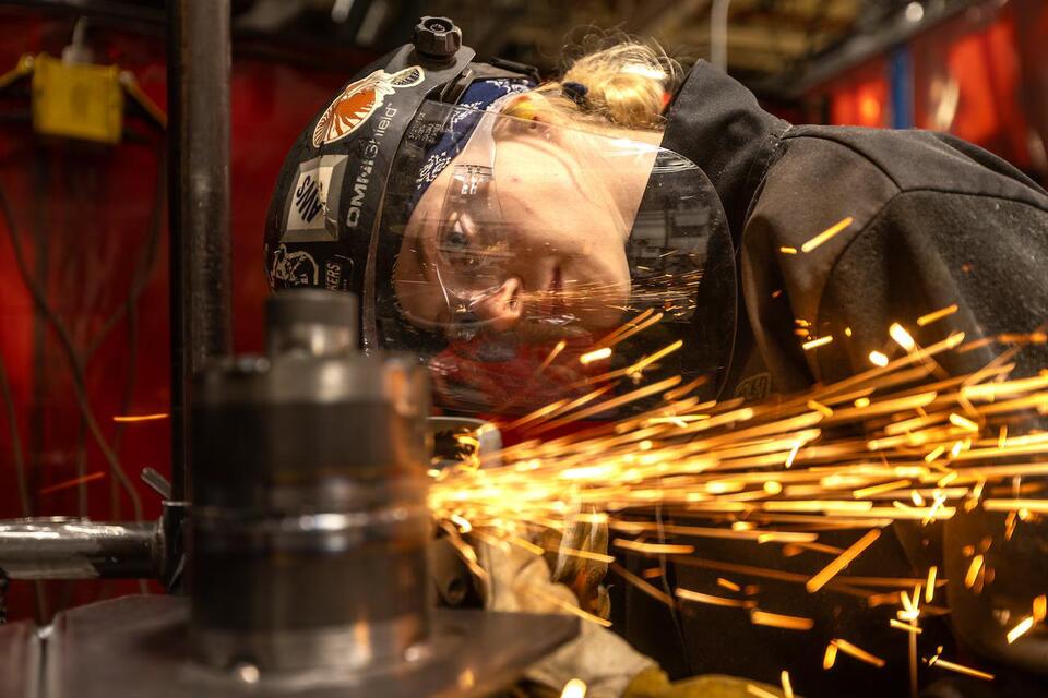 Local college welder to be first woman representing U.S. at ...