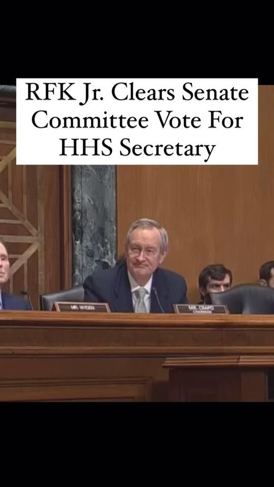 The Senate Finance Committee advanced Robert F. Kennedy Jr.’s nomination for Health and Human ...