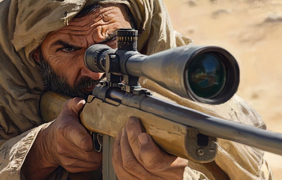 This legendary Iraqi sniper earned the title 'Sheikh of Snipers' for ...