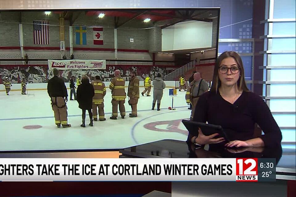 Fire meets ice at the annual Firefighter Winter Games in Cortland ...