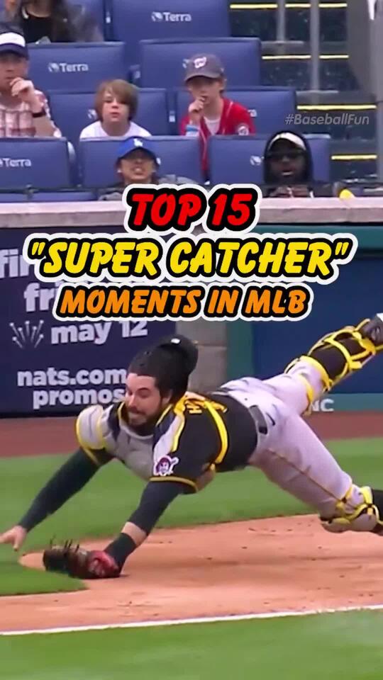 Top 15 Super Catcher moments in MLB mlb baseball baseballfun - NewsBreak