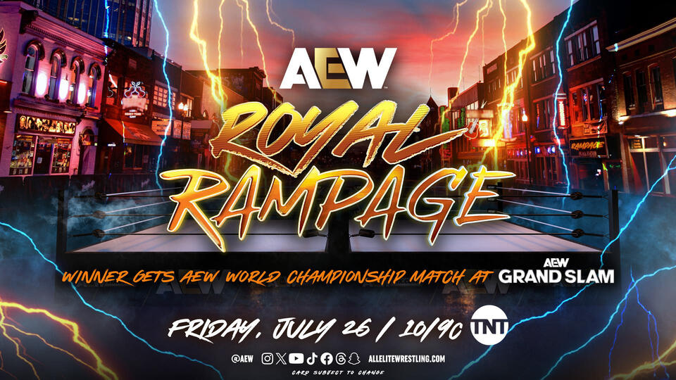AEW Rampage Preview, Start Time, How To Watch (7/26): Royal Rampage To ...