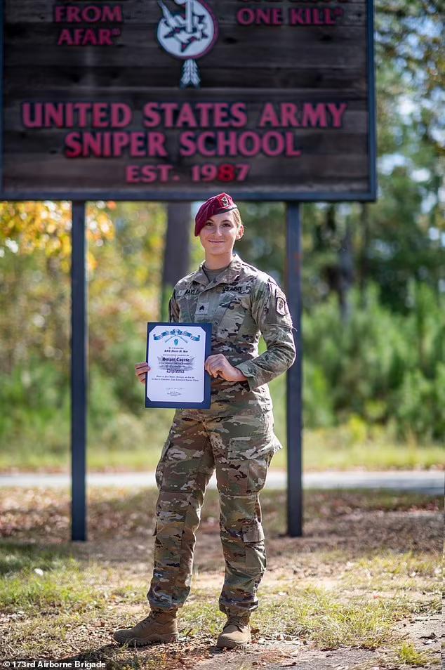 When a close friend told her she'd never make it in the Army she got ...