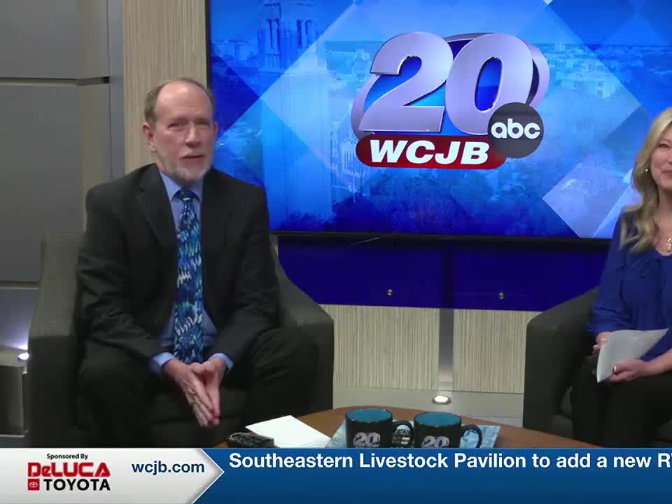 Former TV20 meteorologist surprises anchor on her last day at WCJB