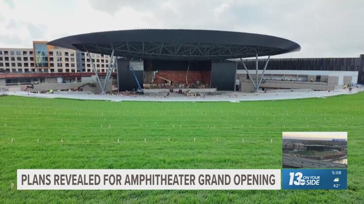Plans revealed for Acrisure Amphitheater grand opening next spring ...