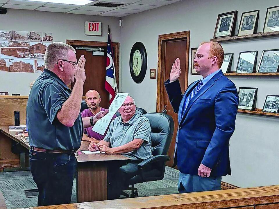 New firefighter takes oath of office