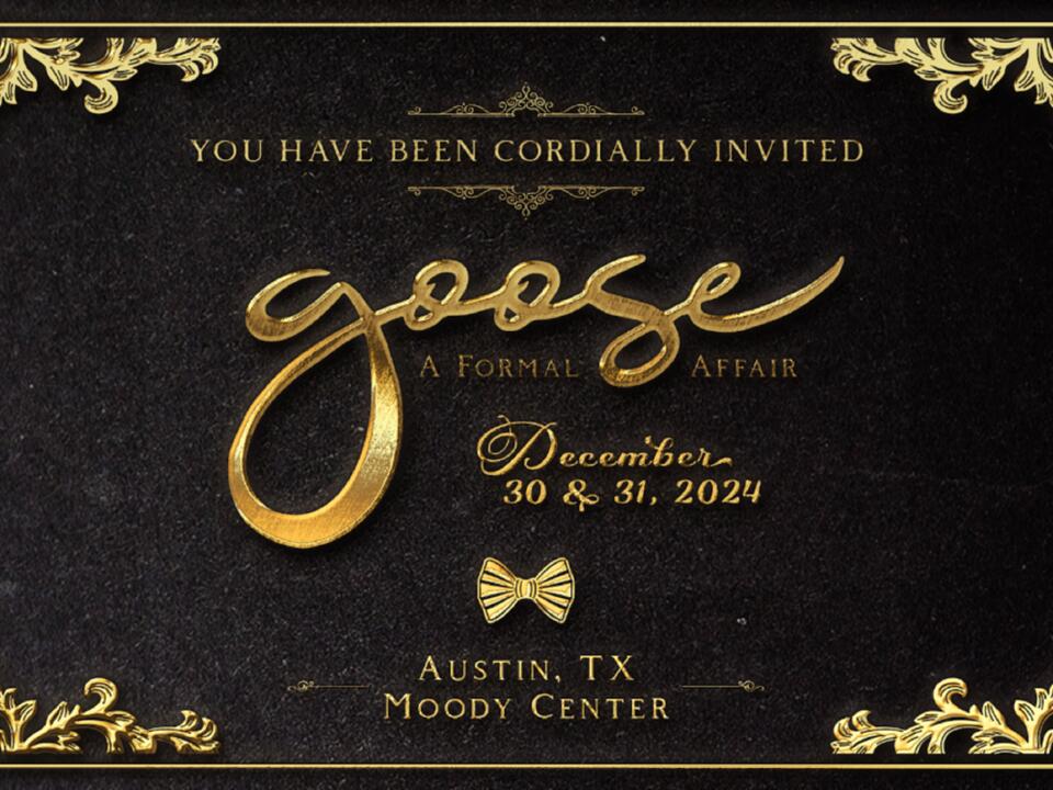 Goose Announce New Year's Eve Shows in Austin, TX