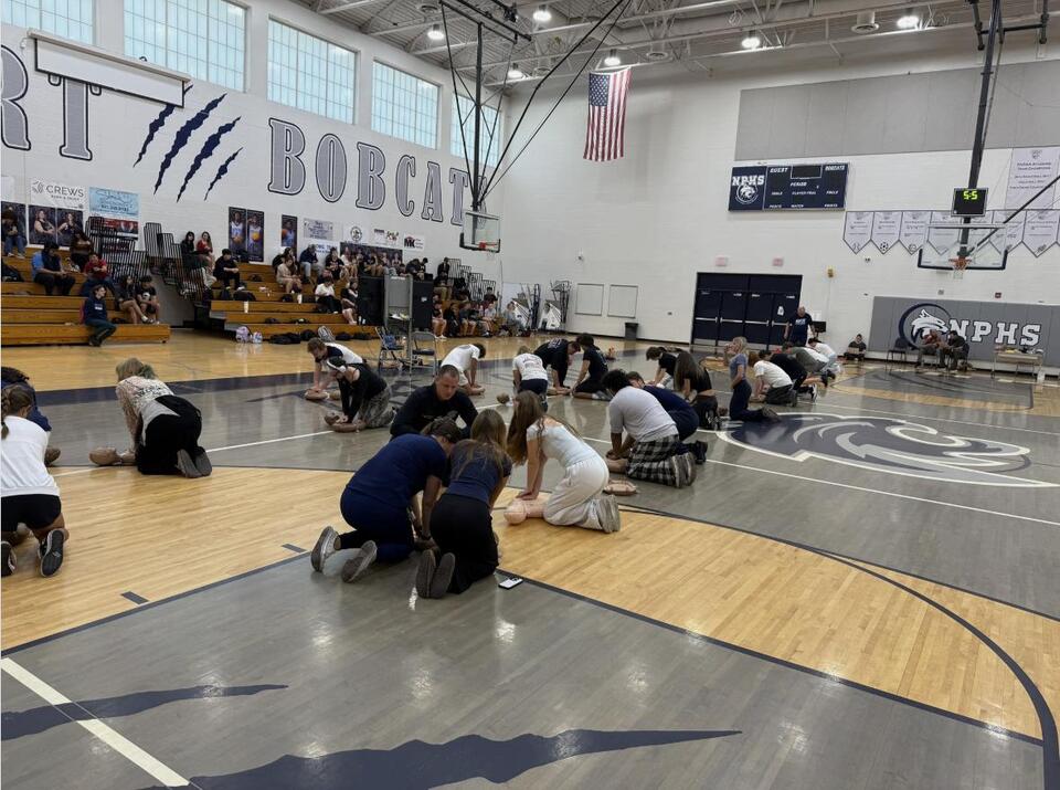 North Port Fire teaches CPR to North Port High School students - NewsBreak