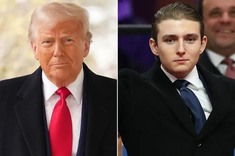 Donald Trump’s Reaction to Learning That Some People Think Barron Could ...