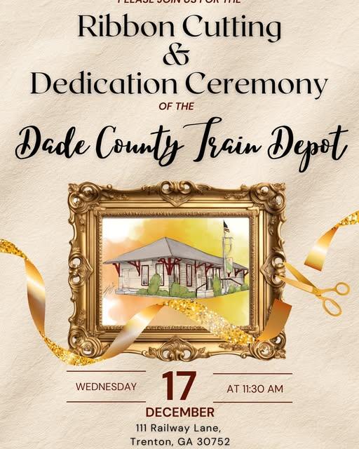 Historic Dade County Train Depot Reopens With A Ribbon Cutting ...