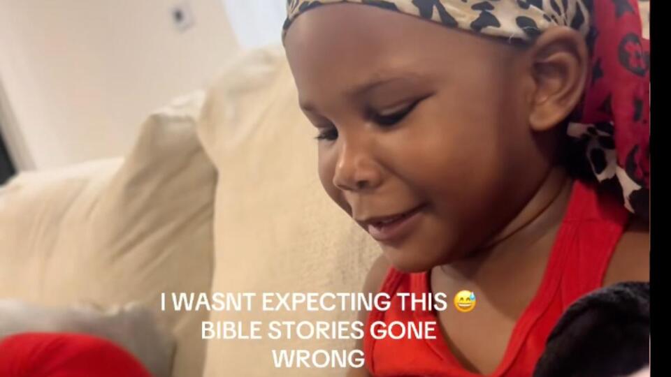 Hilarious Little Girl Makes Up Her Own Creation While ‘Reading’ the ...