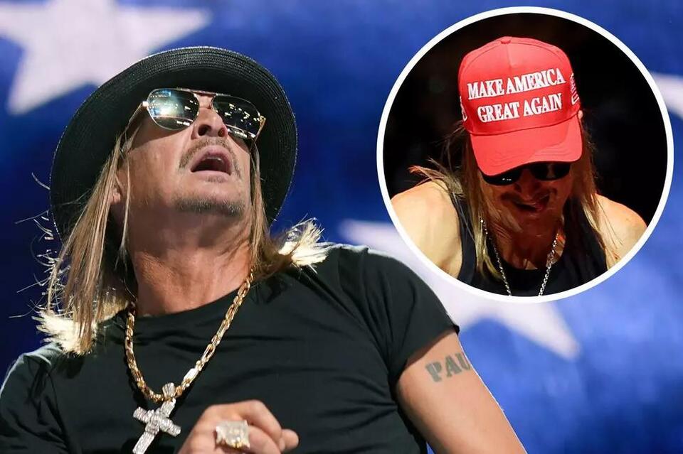 Kid Rock Performs at Donald Trump Victory Rally Before Inauguration ...