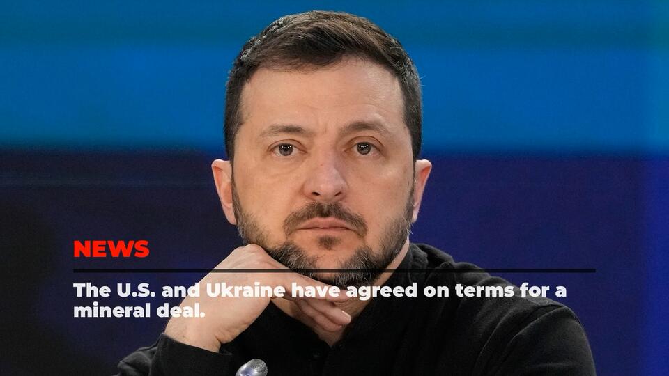 US , Ukraine agree to terms on mineral deal , Ukraine says - NewsBreak