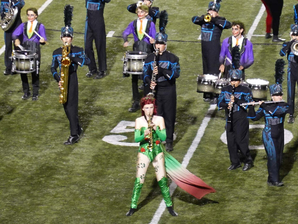 Area High School Bands Dazzle in 11th Annual Wolverine Marching Classic ...