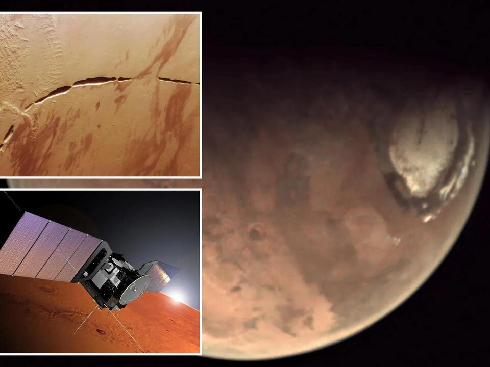 Scientists investigate mysterious giant scar stretching across Mars ...