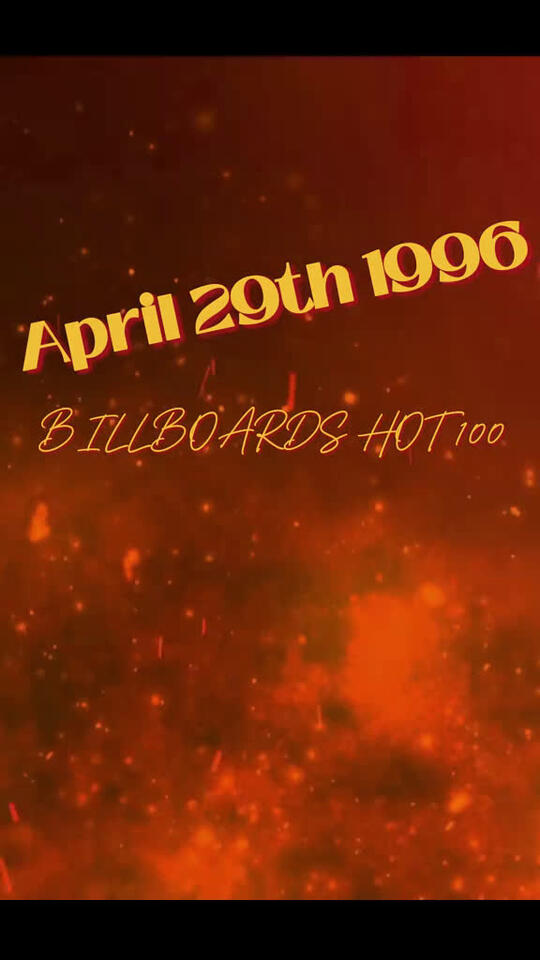 🌀 Flashback to April 29, 1996! 🎶 The top 5 tracks that ruled the ...
