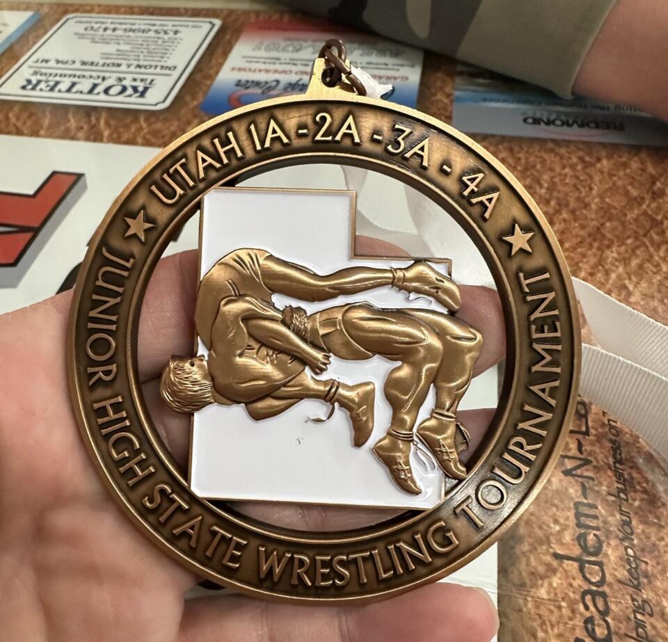 Local wrestlers compete at middle school state championship - NewsBreak