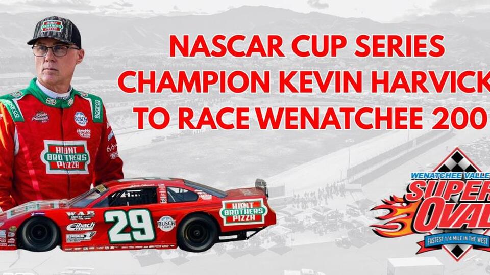 NASCAR CUP SERIES CHAMPION Kevin Harvick TO RACE WENATCHEE 200 - NewsBreak