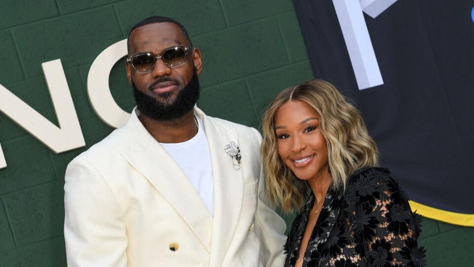 LeBron and Savannah James' tall kitchen cabinets are an impressive use ...