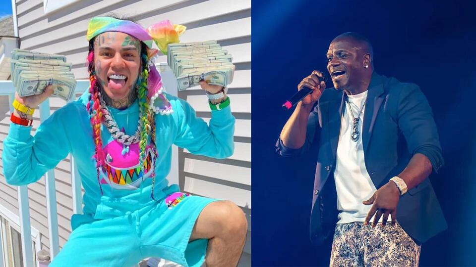6ix9ine Turns Himself In Blasting Akon’s ‘Locked Up’ In The Background ...