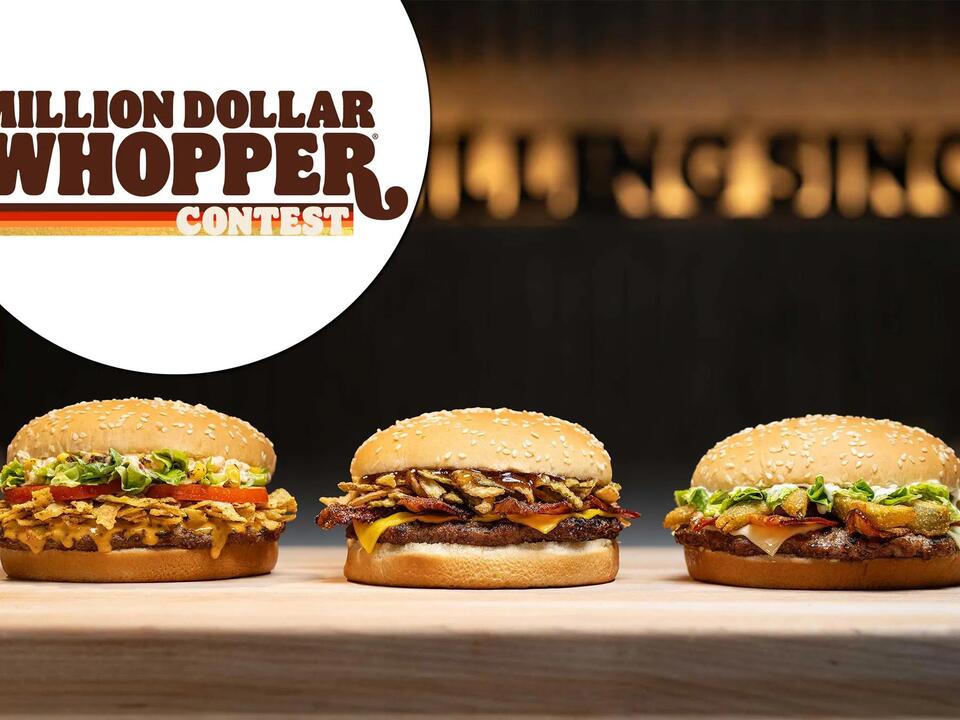 Burger King reveals 3 fan finalists for $1 million Whopper contest