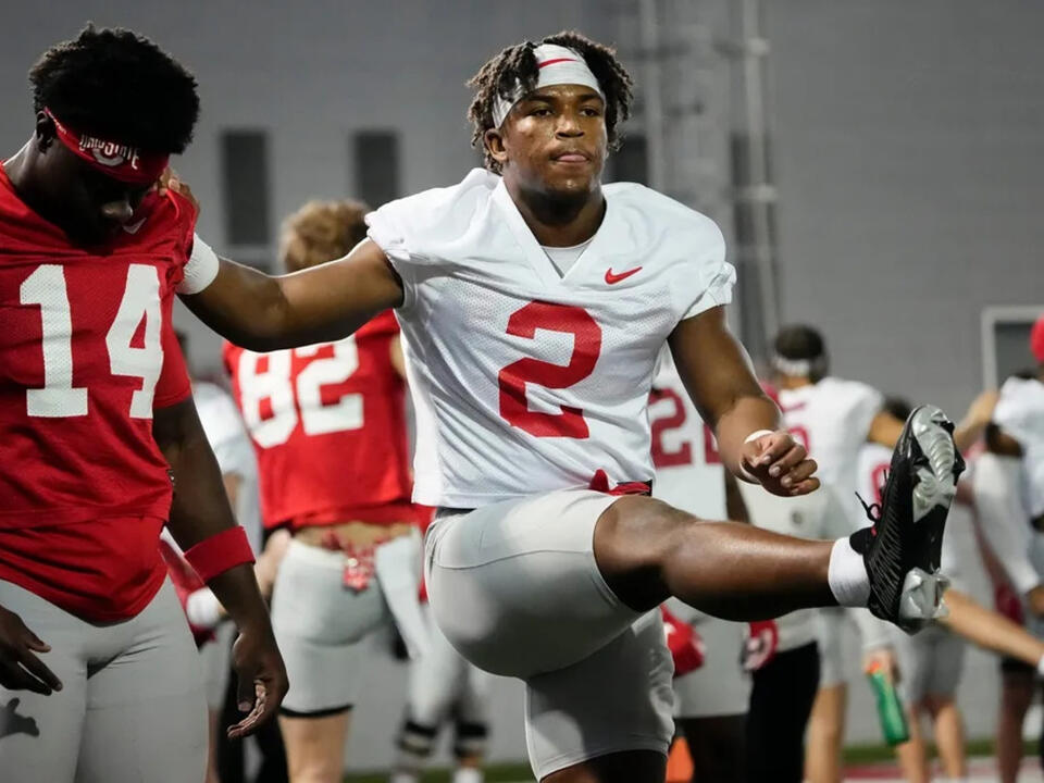 Ohio State’s Caleb Downs is officially a Buckeye after losing his black ...