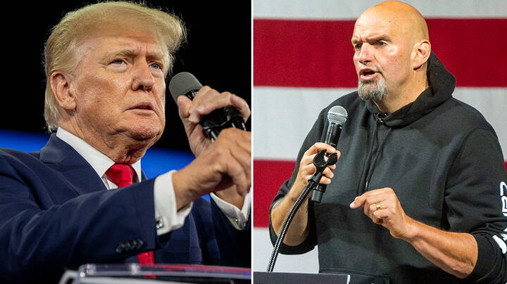 Trump baselessly accuses John Fetterman of using heroin, cocaine ...
