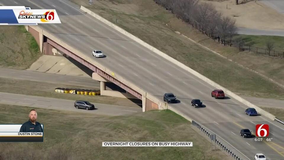 Owasso Bridge Painting Project To Close Lanes Of Highway 169 Overnight ...