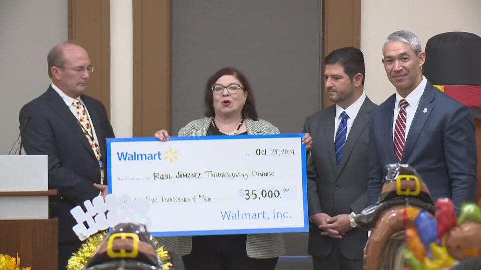 Walmart donates $35,000 to San Antonio's 'Raul Jimenez Thanksgiving ...