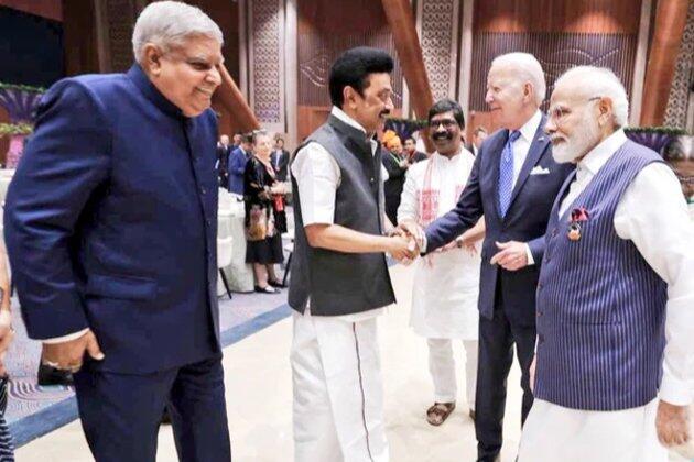 G20: Tamil Nadu CM Stalin exchanges pleasantries with Joe Biden; shares ...