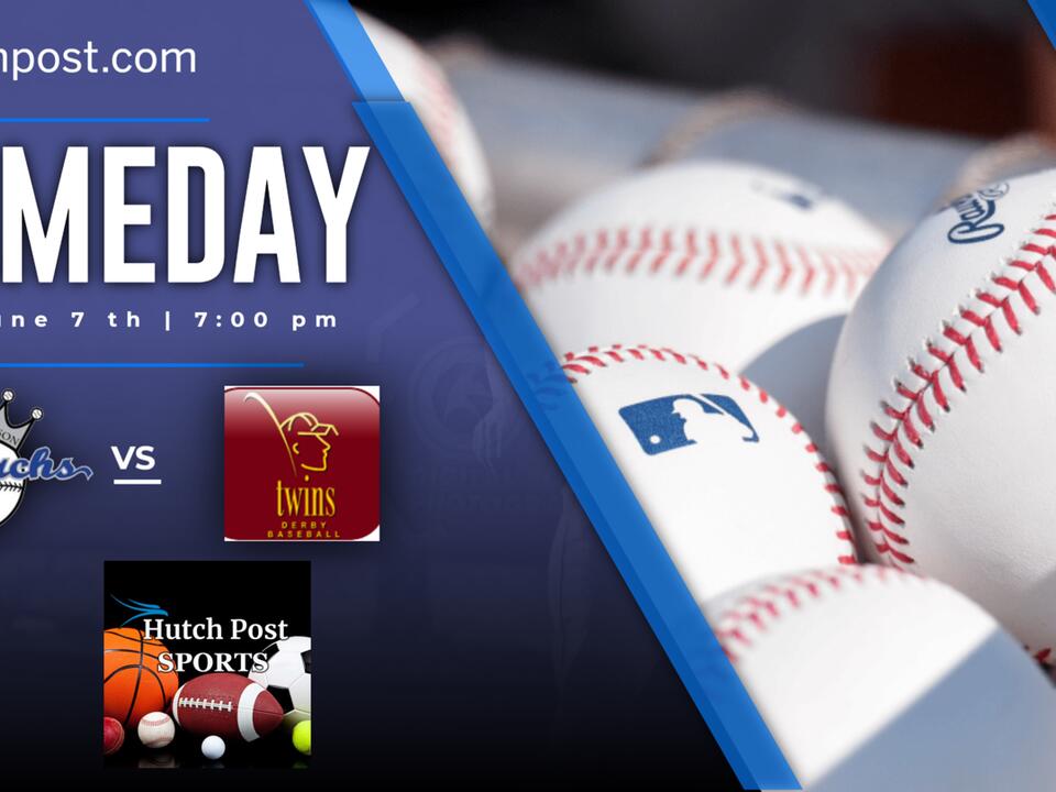⚾ Hutch Monarchs at home tonight vs Derby Twins